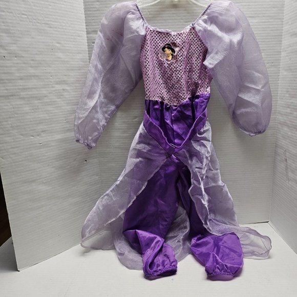 Disney | Costumes | Girls Disney Princess Jasmine Aladdin Purple ...